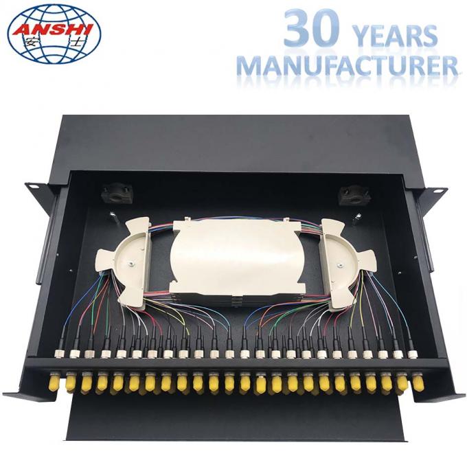 Optischer Verteiler der Gestell-besteigbarer 48 Kern-ODF, Faser ...